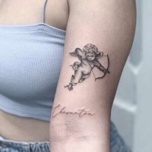 Cupid Tattoo Ideas That Capture True Love’s Magic
