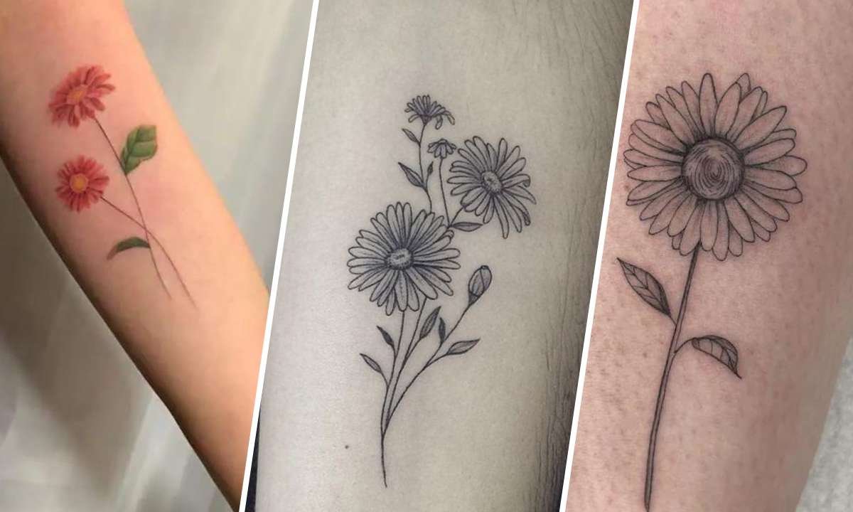 Daisy Flower Tattoos That Radiate Pure Happiness & Hope